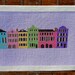 Needlepoint Canvas - Hand Painted Charleston's Rainbow Row - Optional ...