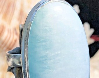 Hemimorphite Ring - Etsy