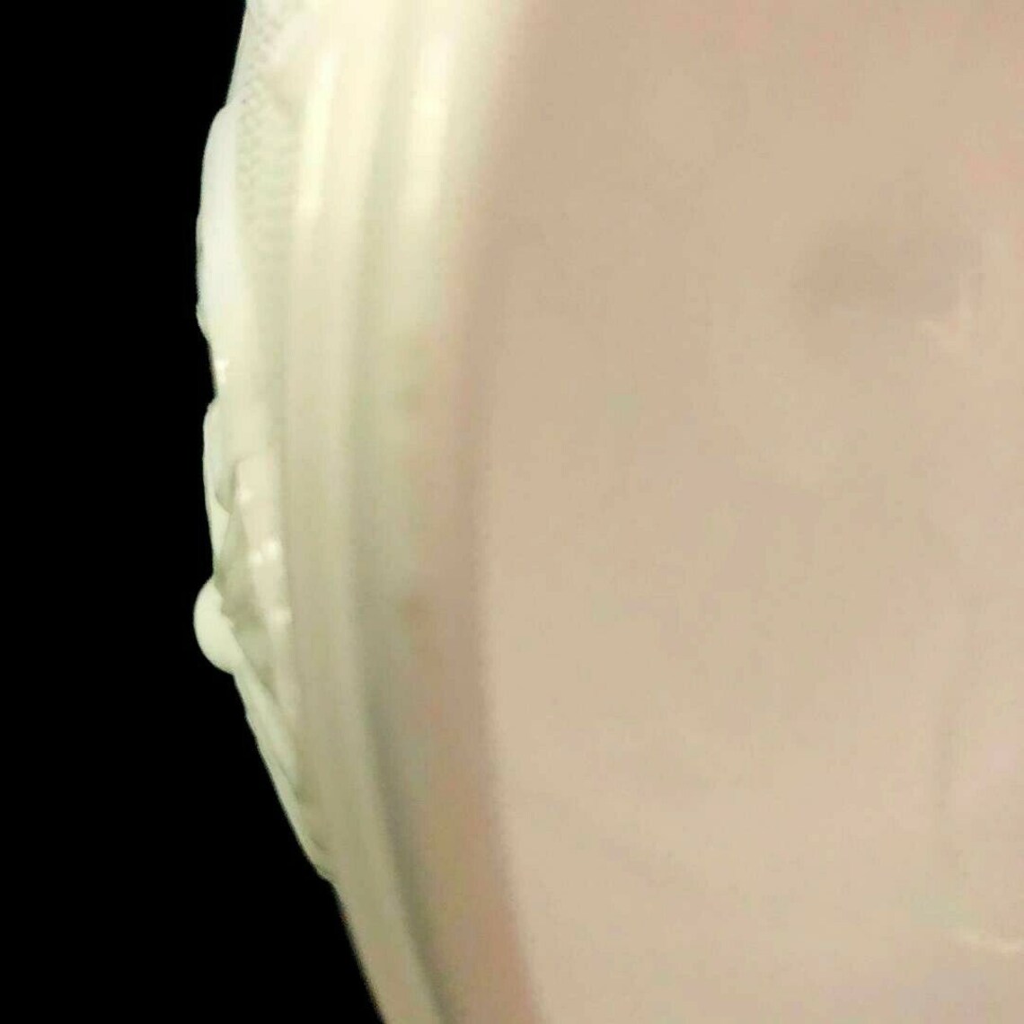 Vintage Large White Milk Glass Compote Footed Wedding Candy | Etsy