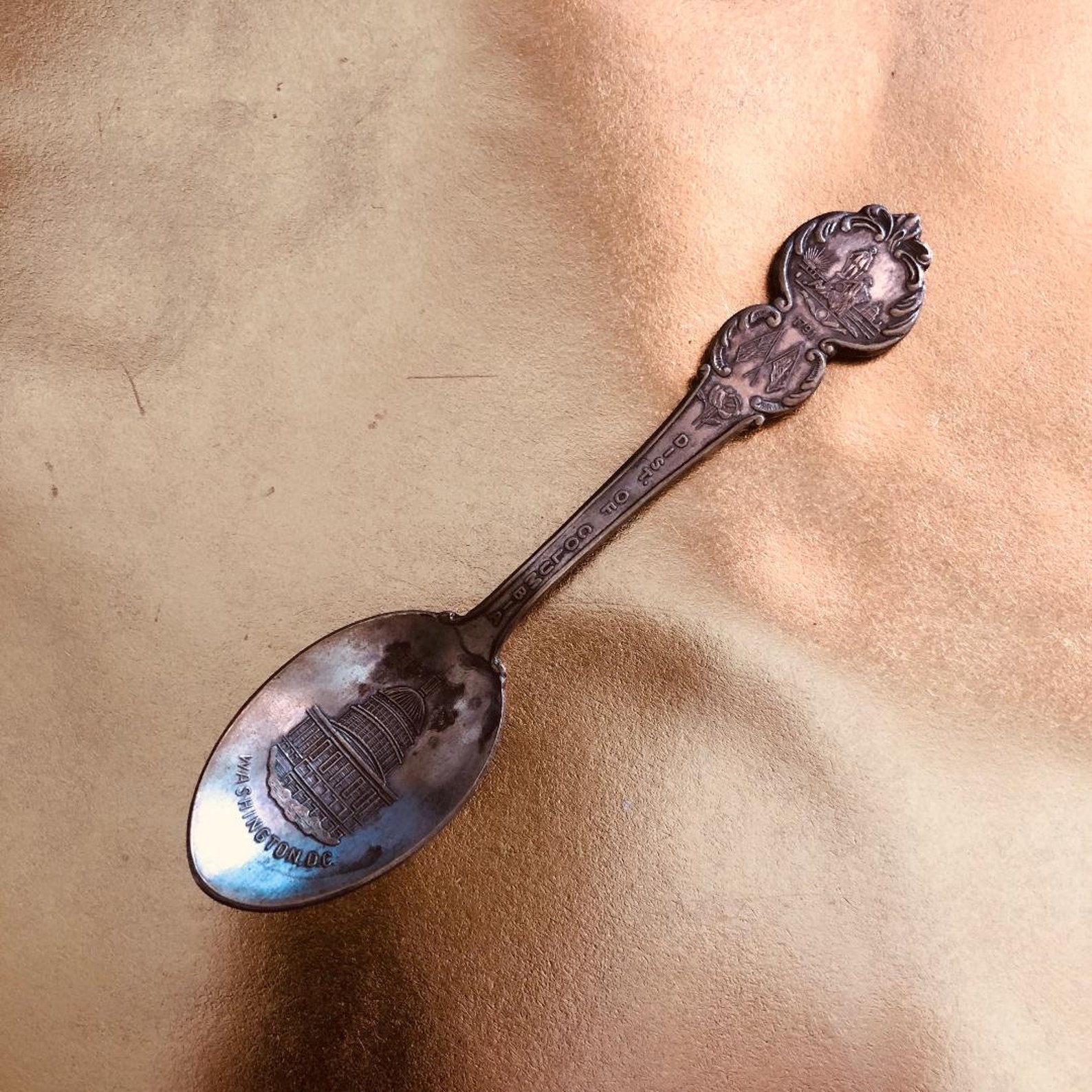 Souvenir Silver Spoon District of Columbia Washington DC | Etsy