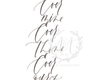 Ever Thine. Ever Mine. Ever Ours. Ludwig Van Beethoven - Etsy