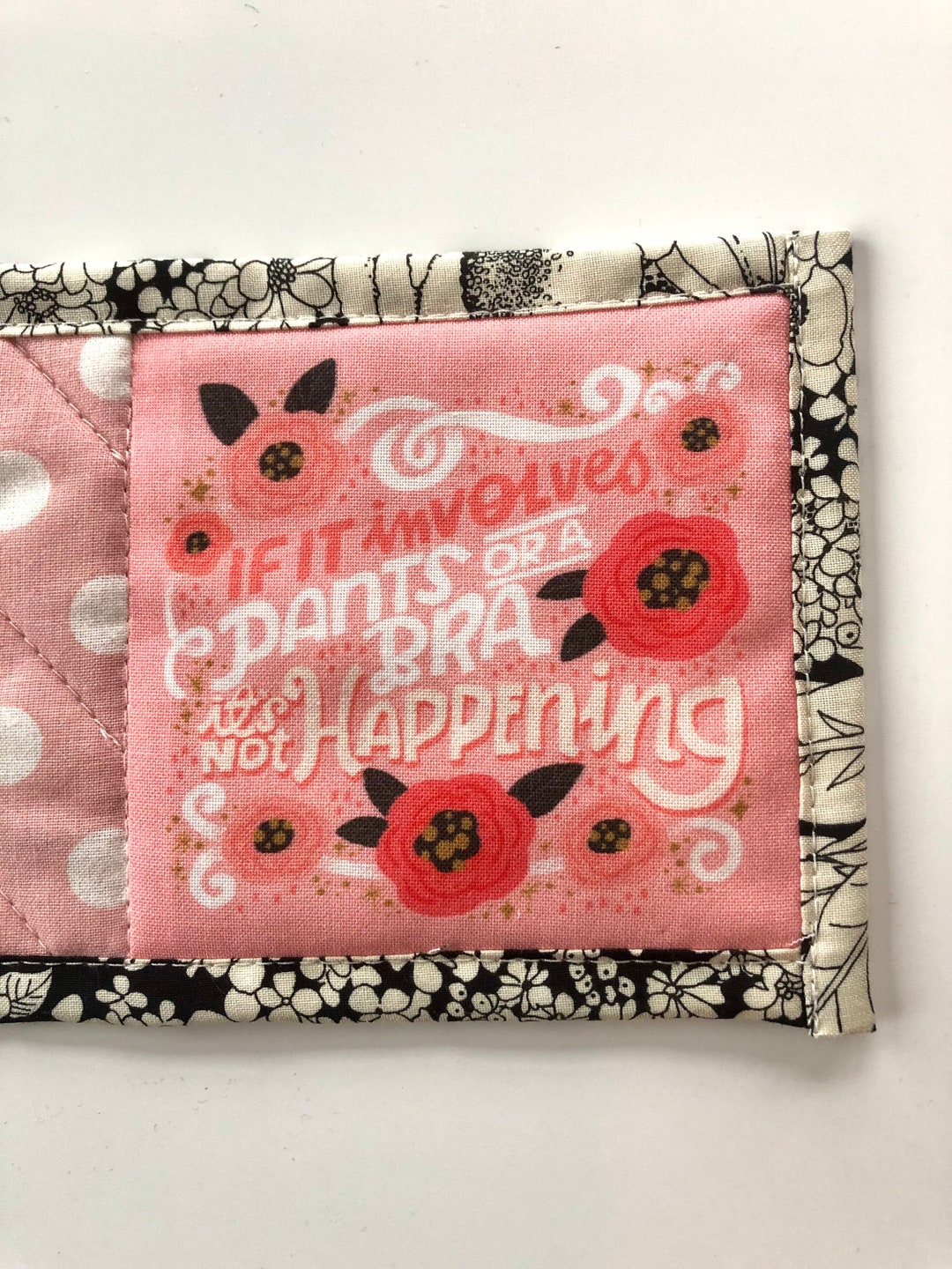 Pants and Bra Fun Mug Rug - Etsy