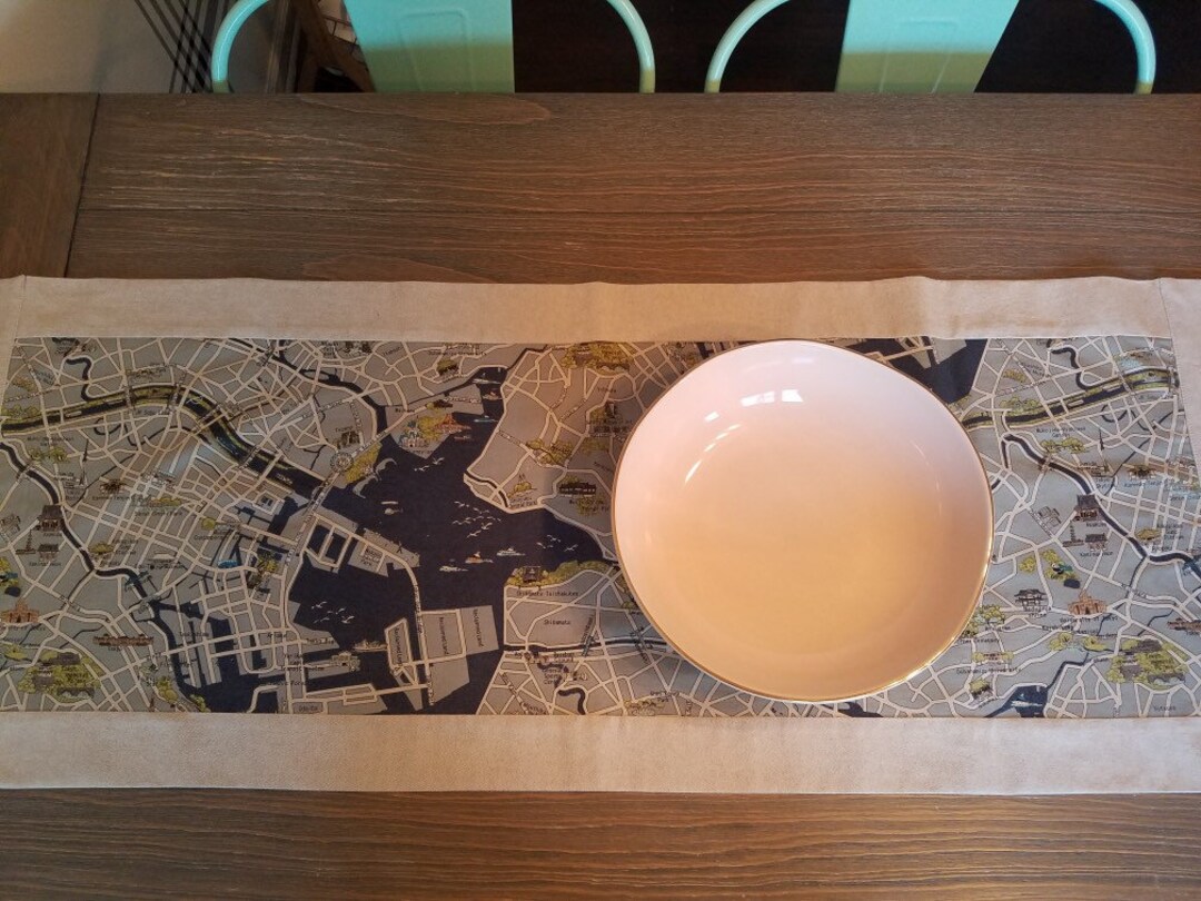 Tokyo Map Table Runner - Etsy
