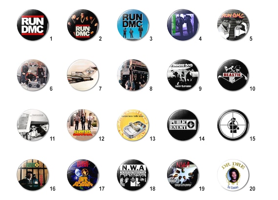 Hip Hop / Rap A Pins Buttons 1.25 Inch / 32mm - Etsy
