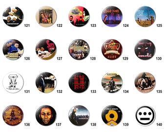 Hip Hop / Rap E Pins Buttons 1.25 Inch / 32mm | Etsy