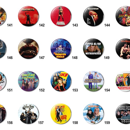 Movies A Pins Buttons Badge 1.25 Inch / 32mm - Etsy