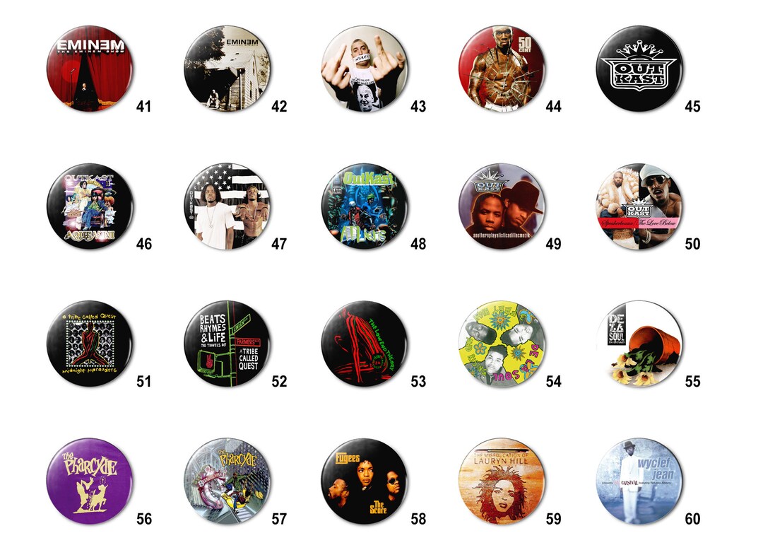 Hip Hop / Rap (C) Pins Buttons Badge (1.25 Inch / 32mm) - Etsy