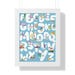 Bluey Inspired ABC / Alphabet Framed Vertical Poster - Etsy