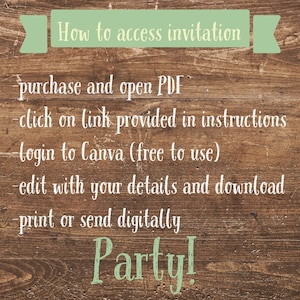 Hobbit Inspired Invitation - Etsy