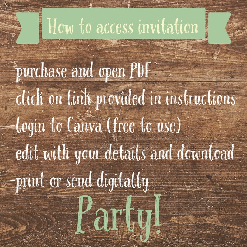 Hobbit Inspired Invitation - Etsy