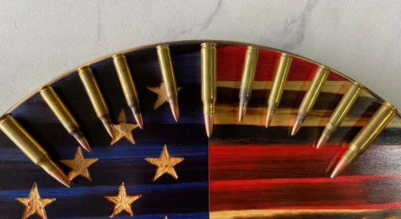 18 American Flag Clock Tactical // Rustic Clock // Armed Forces Clock ...