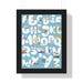 Bluey Inspired ABC / Alphabet Framed Vertical Poster - Etsy