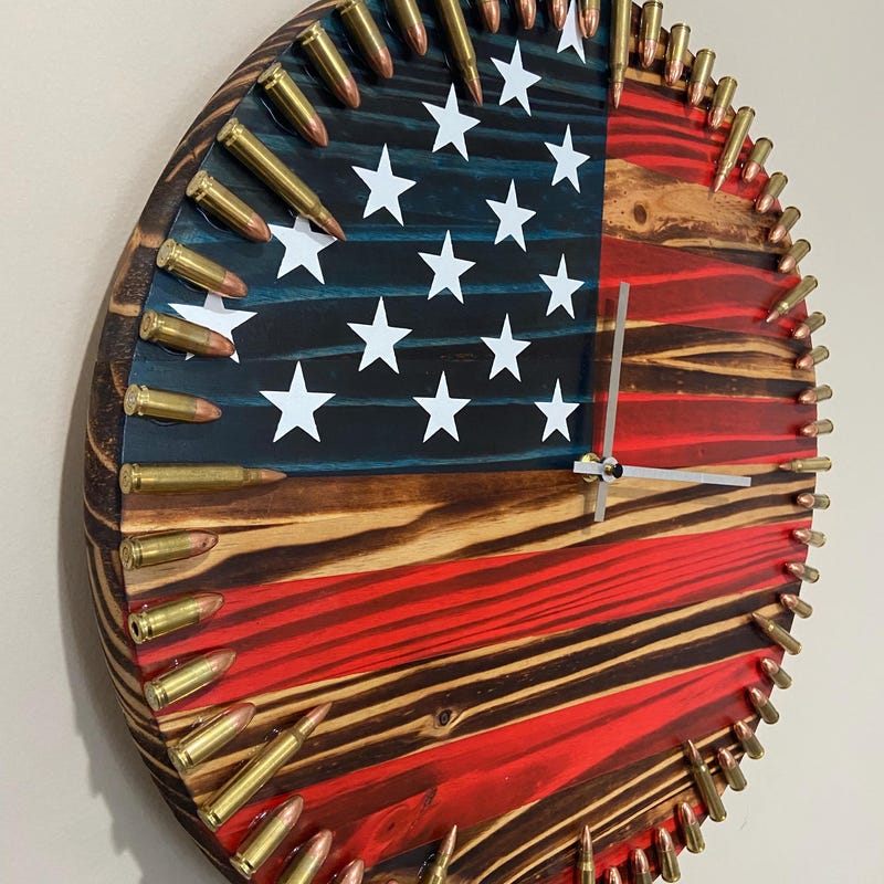 Bullet Clock - Etsy