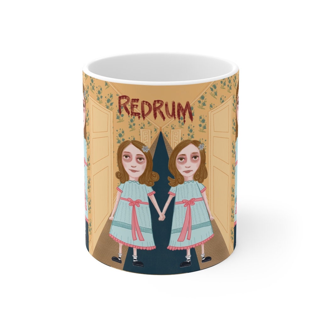 Redrum Grady Twins the Shining Illustration Mug 11oz - Etsy Denmark