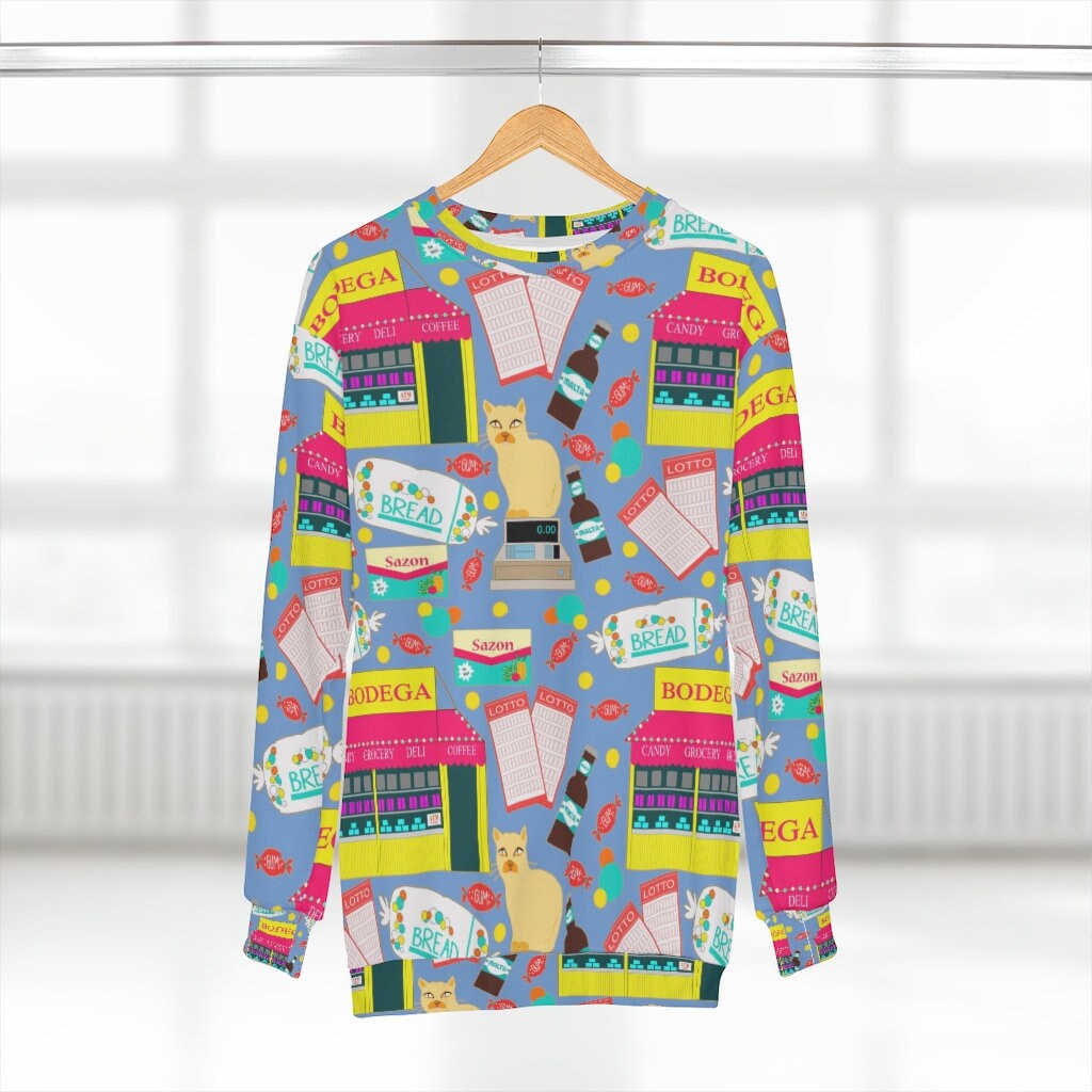 Bodega Cat Dominican Grocery Store Unisex Sweatshirt - Etsy