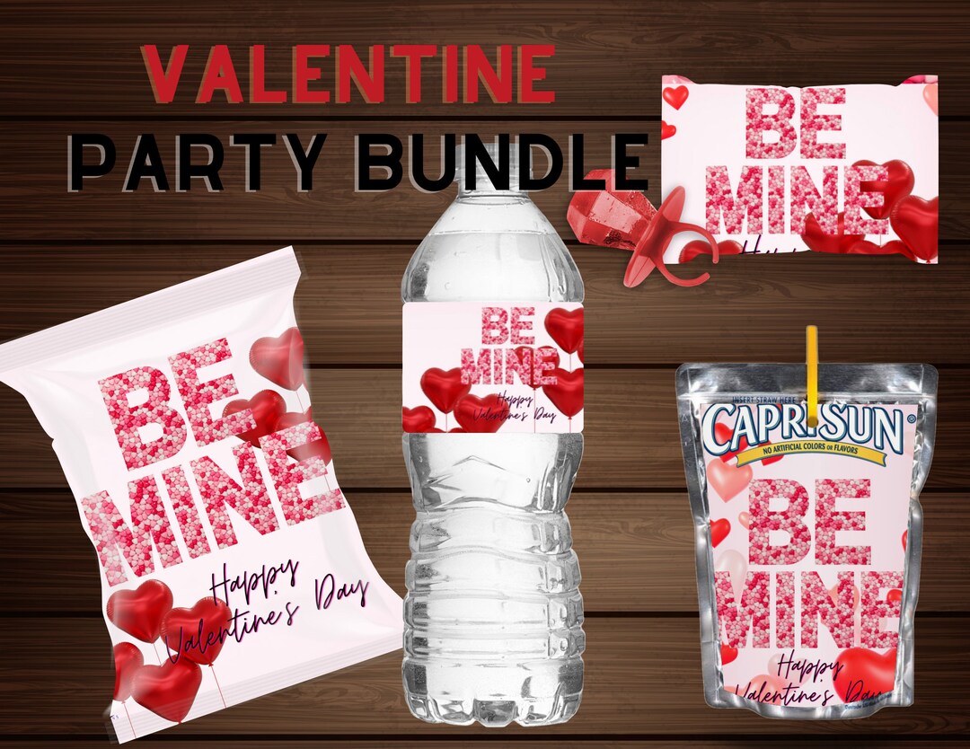 Instant Download Valentine Party Bundle - Etsy