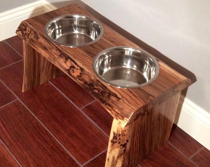Raised Platform Dog Food and Water Bowl Holder - Etsy