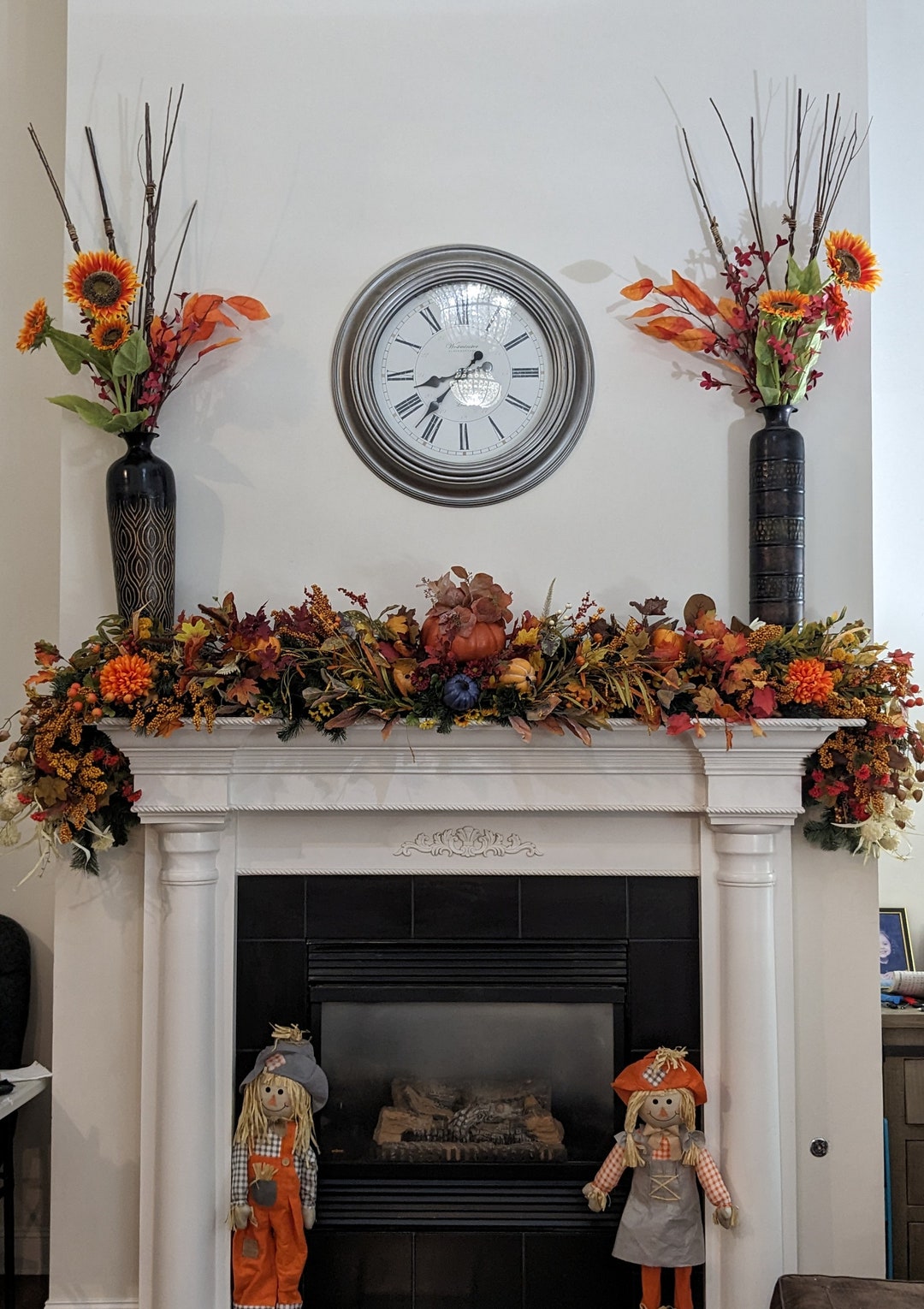 Preorder Luxury Garland and Wreath Set, Mantel Garland, Seasonal ...