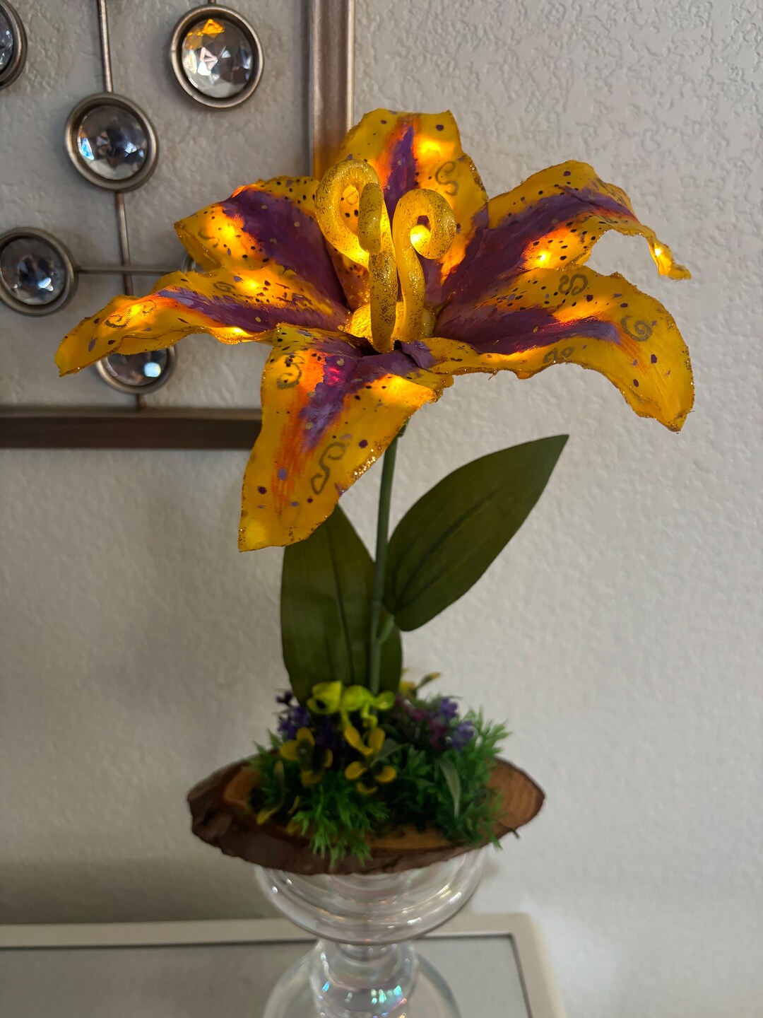 Rapunzel Sun Drop Flower Movie Replica Disney Tangled - Etsy