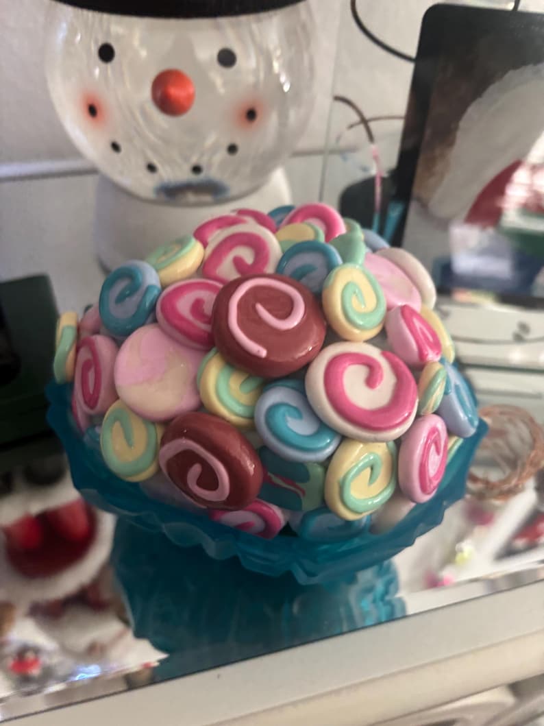 Coraline Taffy Bowl With Lights and Seeing Stone Coraline Candy Dish - Etsy