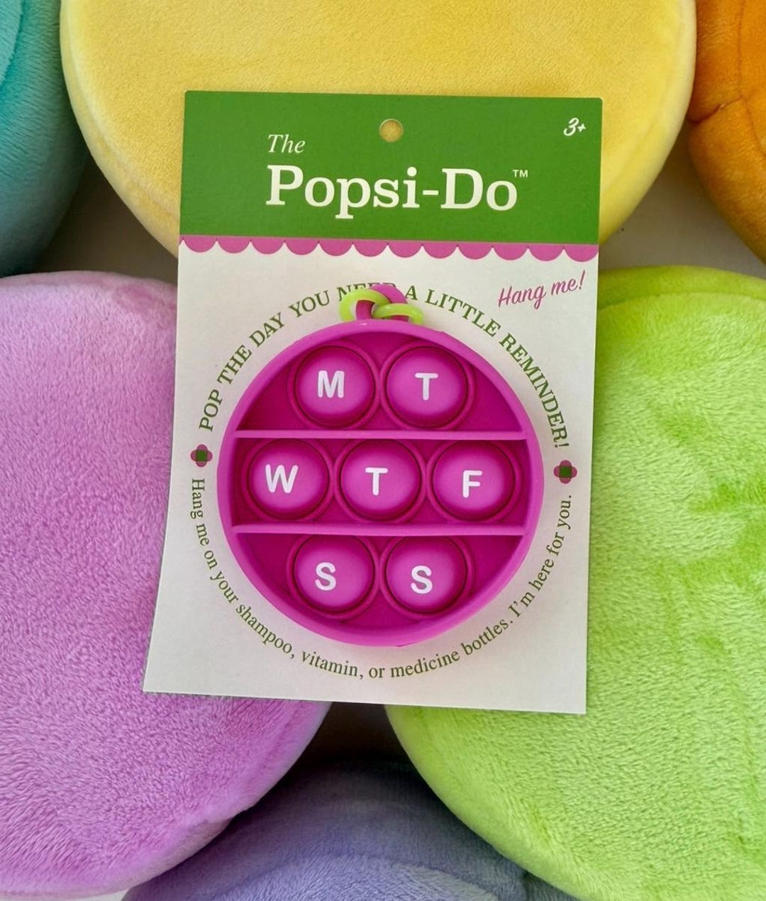 Pop It, Daily Reminder, Fidget Toy, Silicone - Etsy