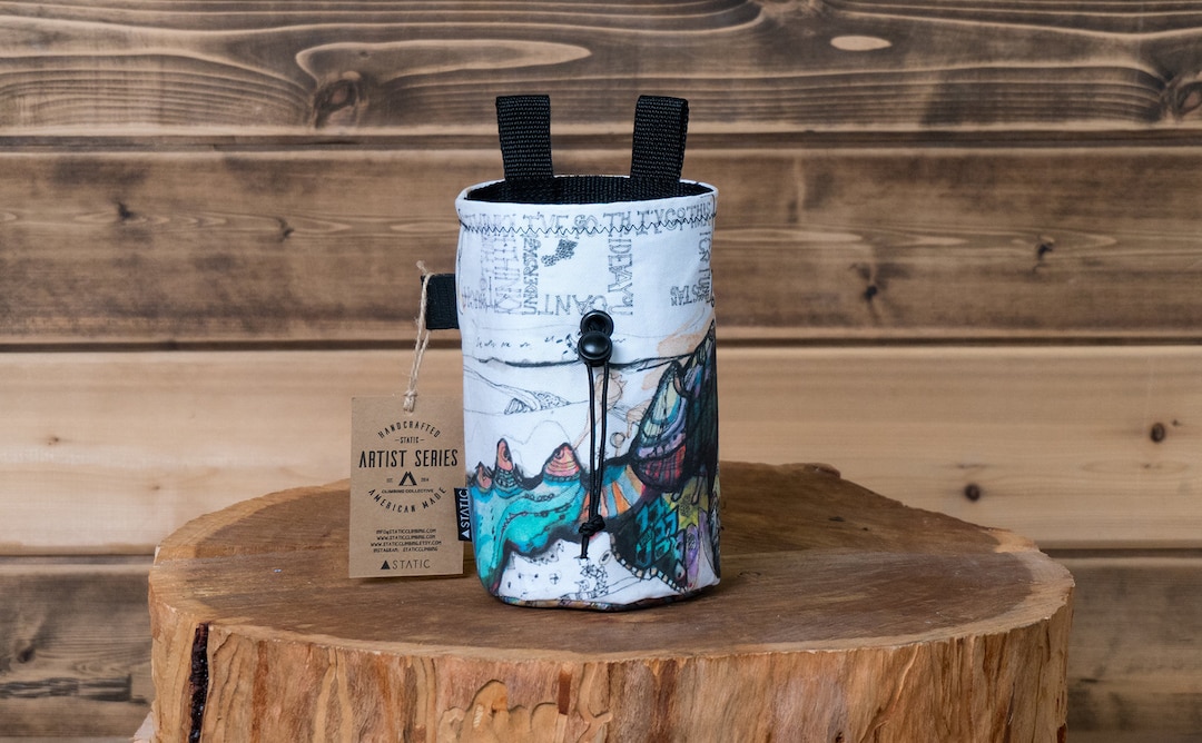 Mt. Waddington Chalk Bag | Craig Muderlak Collab - Etsy