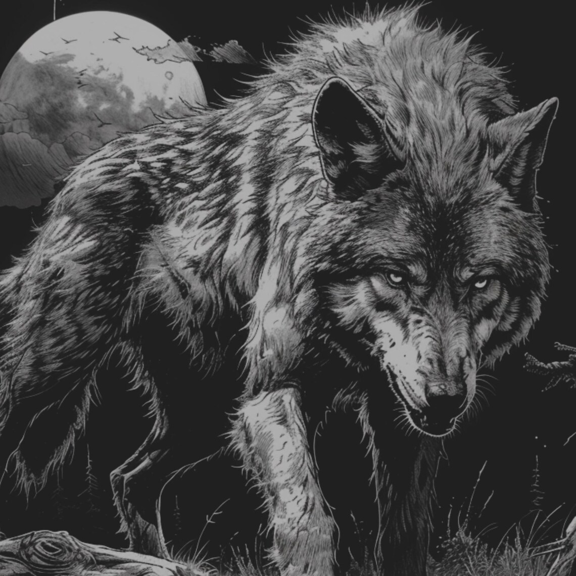 Dire Wolf Servitor Level II YOU Customize How This Servitor Works Chaos ...