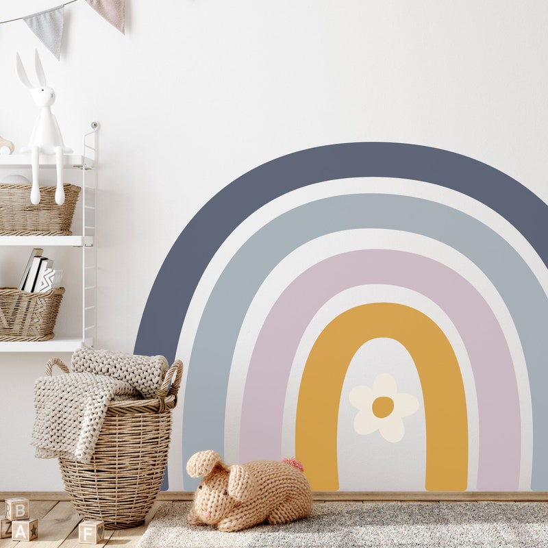 Rainbow Wall Sticker - Etsy