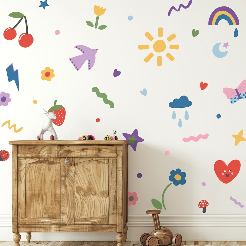 Funky Wall Decals - Etsy