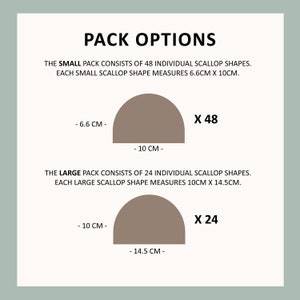 Fabric Scallop Edge Wall Stickers Pack - Nursery Decor - Scallop Wall ...