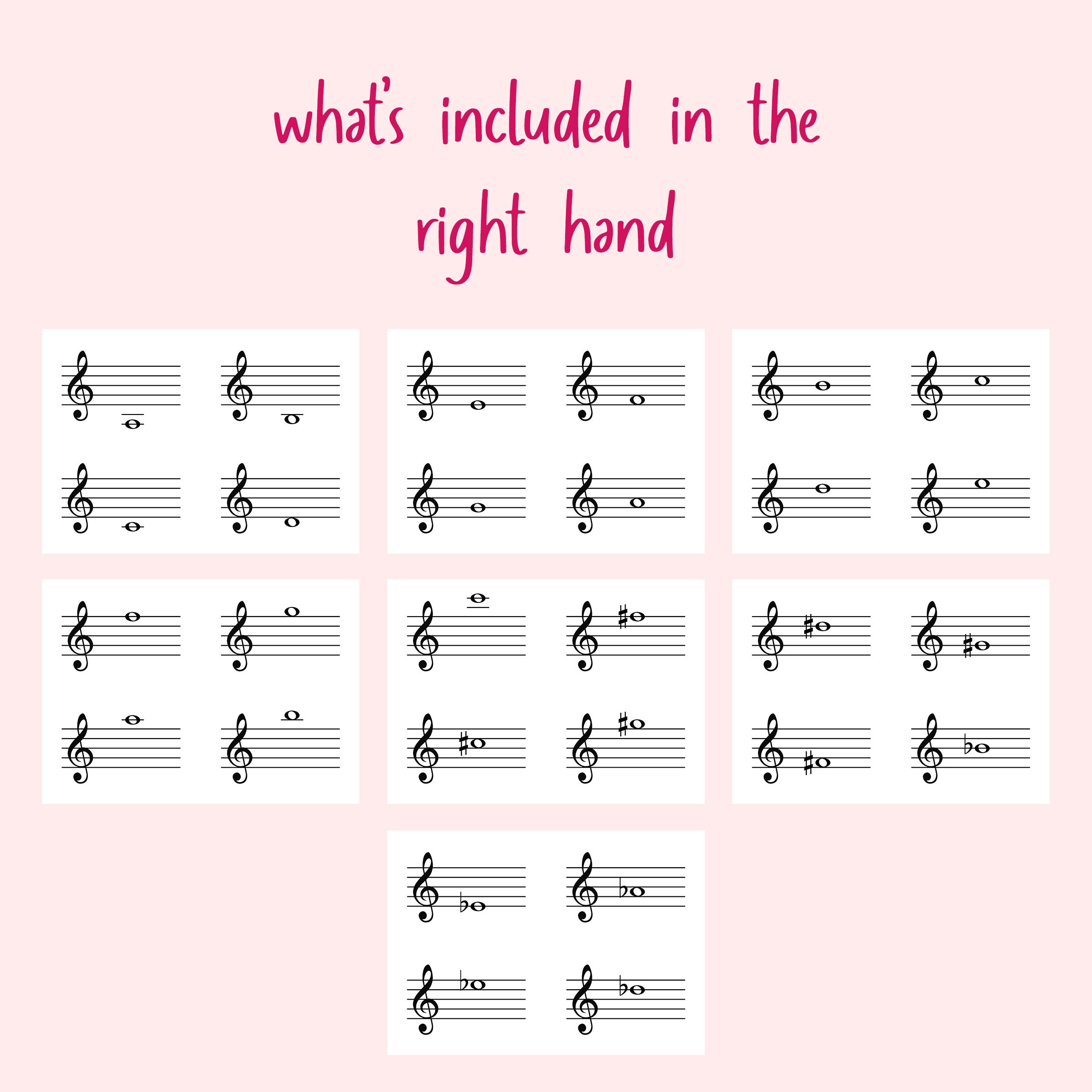 Fun Note Naming Musical Flash Cards for Music Teachers and Students ...