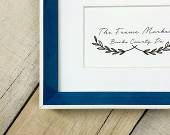 Blue frame | Etsy