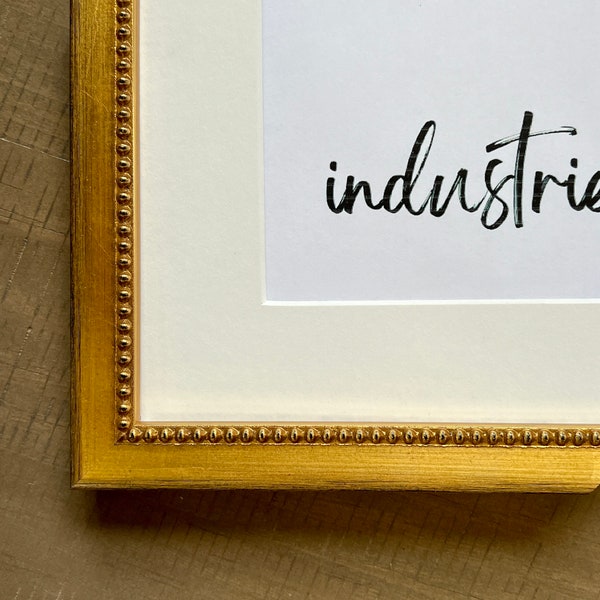 Gold Frame Set - Etsy