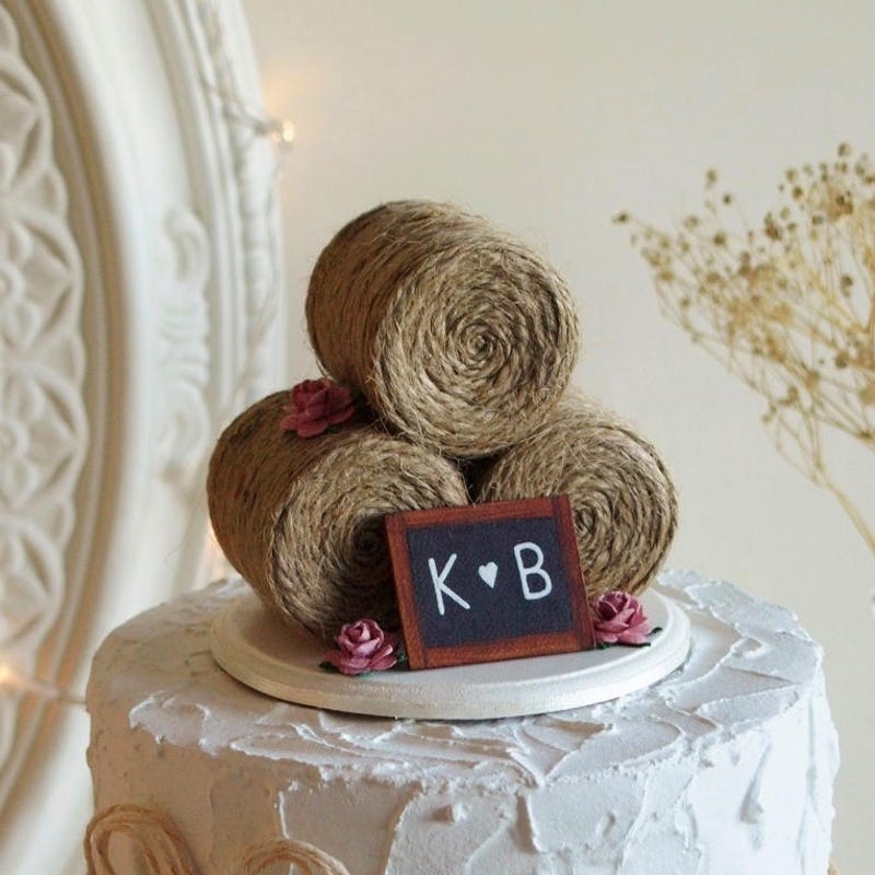 Country Cake Topper - Etsy