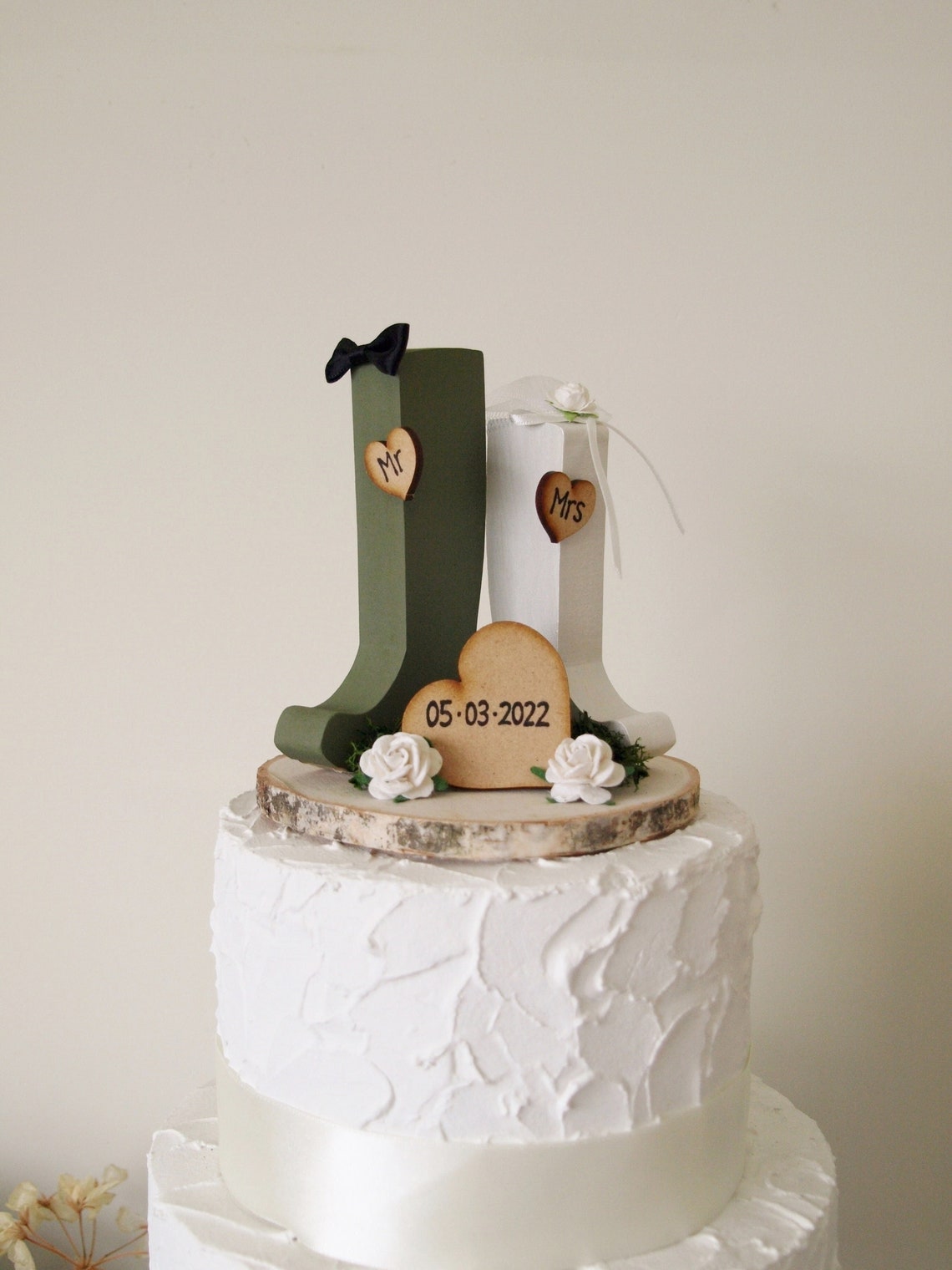 Wellies Wedding Cake Topper Farm Wedding Cake Topper Country - Etsy UK