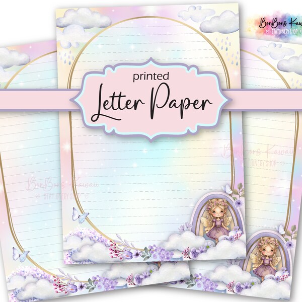 Fairy Writing Paper - Etsy