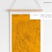 Ben Vorlich Print - Contour Map - Ben Vorlich Poster - Scotland ...