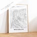 Ben Vorlich Print - Contour Map - Ben Vorlich Poster - Scotland ...