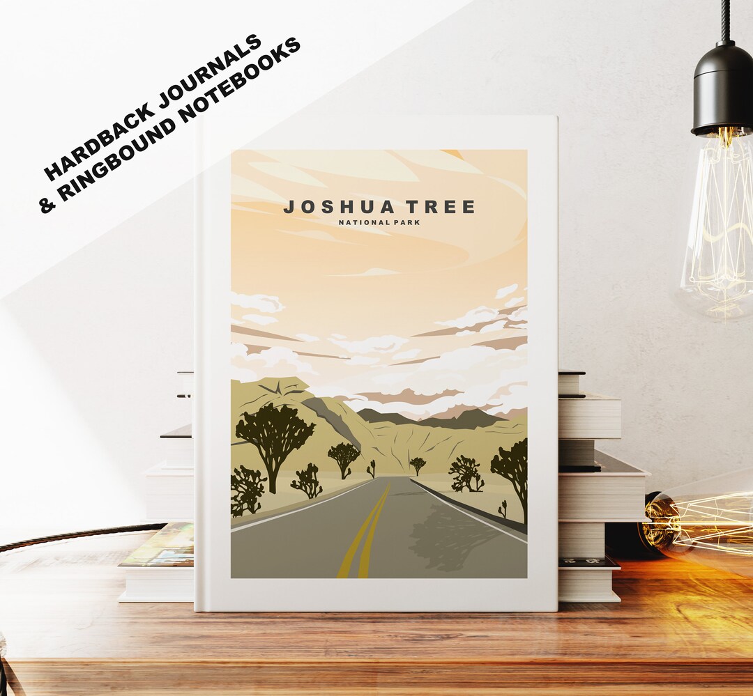 Joshua Tree Journal or Notebook - A5 or A4 - Notebook - Hardcover ...