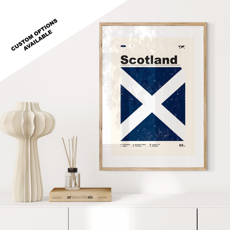 Scottish Flag - Etsy