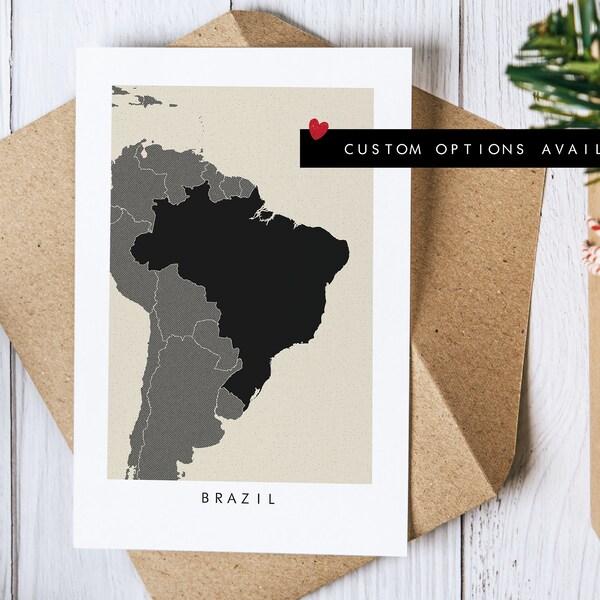 Brazilian Birthday Card - Etsy
