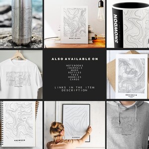 Cnicht Print - Contour Map - Snowdonia - Wales - Topographic Map ...