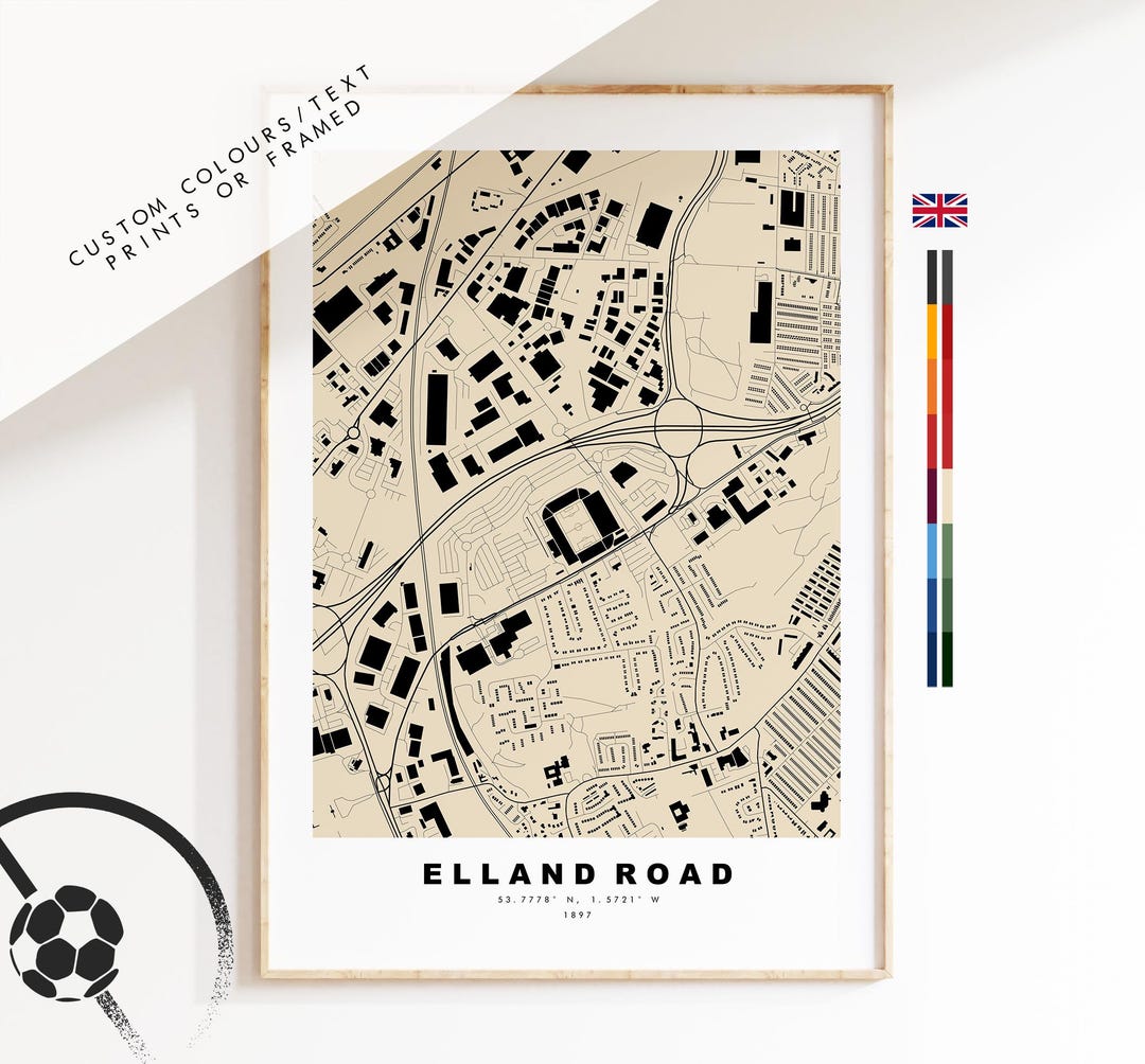Custom Stadium Map Print - Any Football Stadium - Stadium Map - Gifts ...