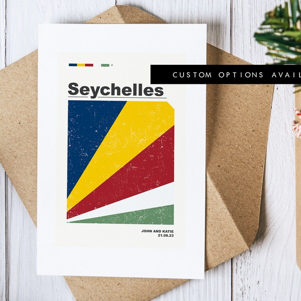 Seychelles Birthday Card - Etsy UK