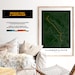 Llanberis Path Trail Map Print - Snowdon - Trail and Contour Map ...