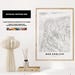 Ben Vorlich Print - Contour Map - Ben Vorlich Poster - Scotland ...