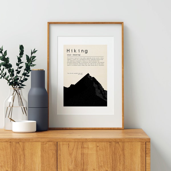 Hiking Print - Etsy