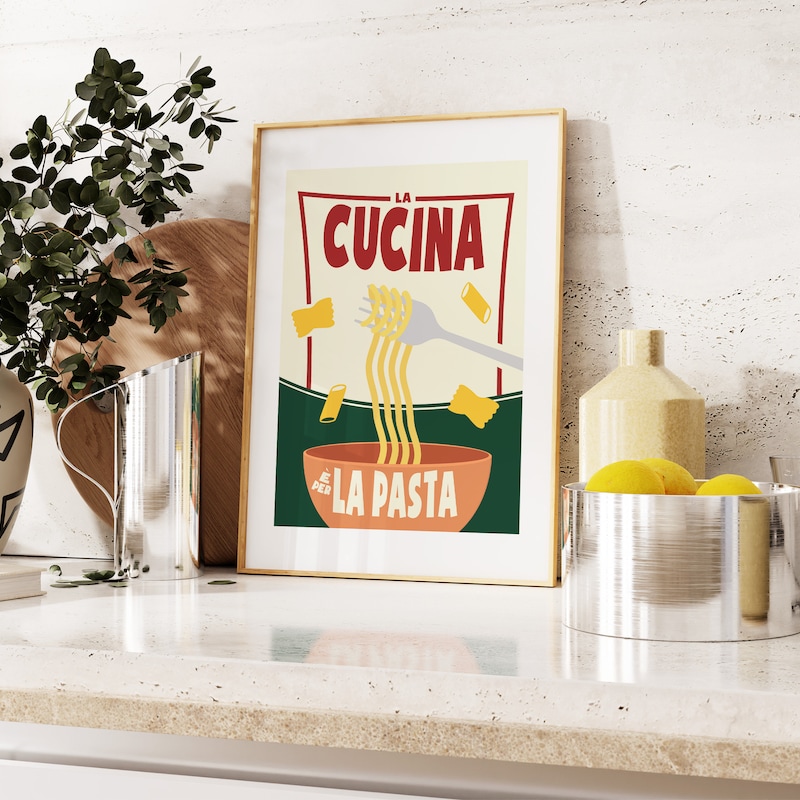 Pasta Poster - Etsy