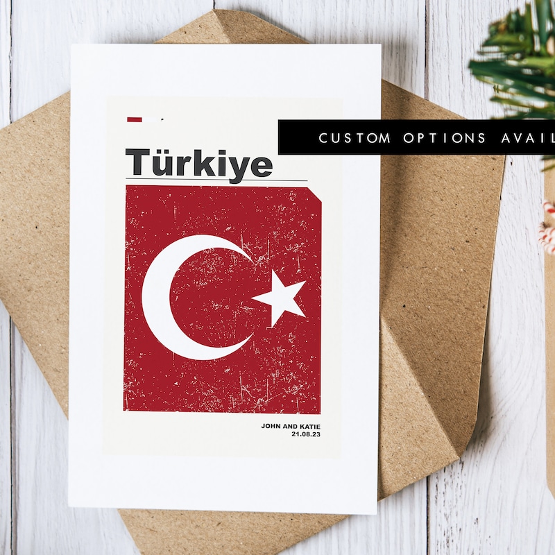 Turkey Card - Etsy