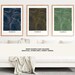 Exmoor Print - Contour Map - Exmoor Map - Devon - UK County Tops and ...